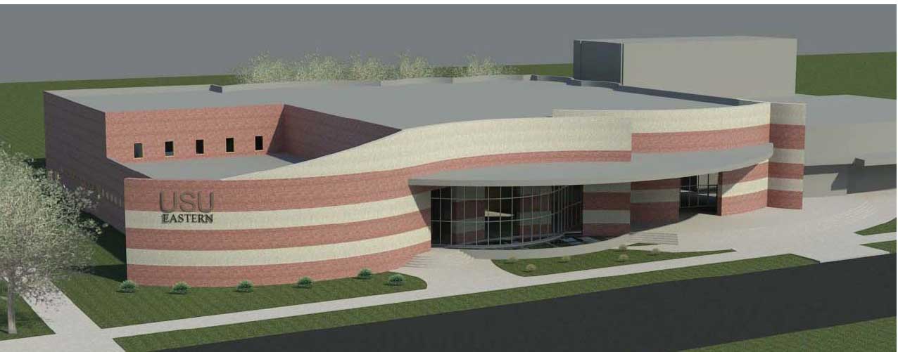 Preliminary design of central instruction building presented to USU ...