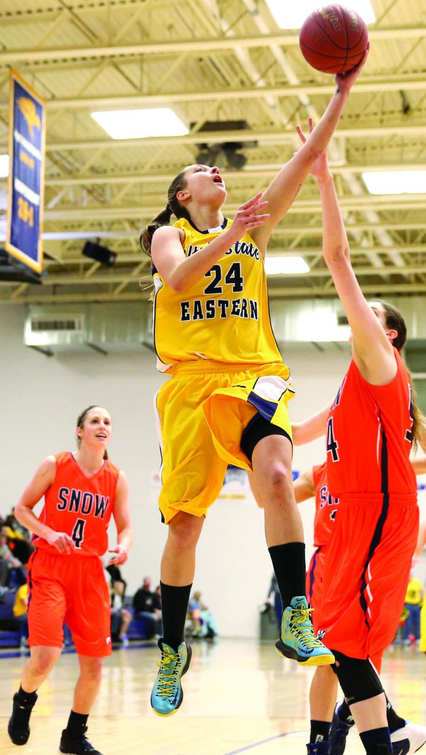 Lady Eagles end road woes – USU Eastern Eagle