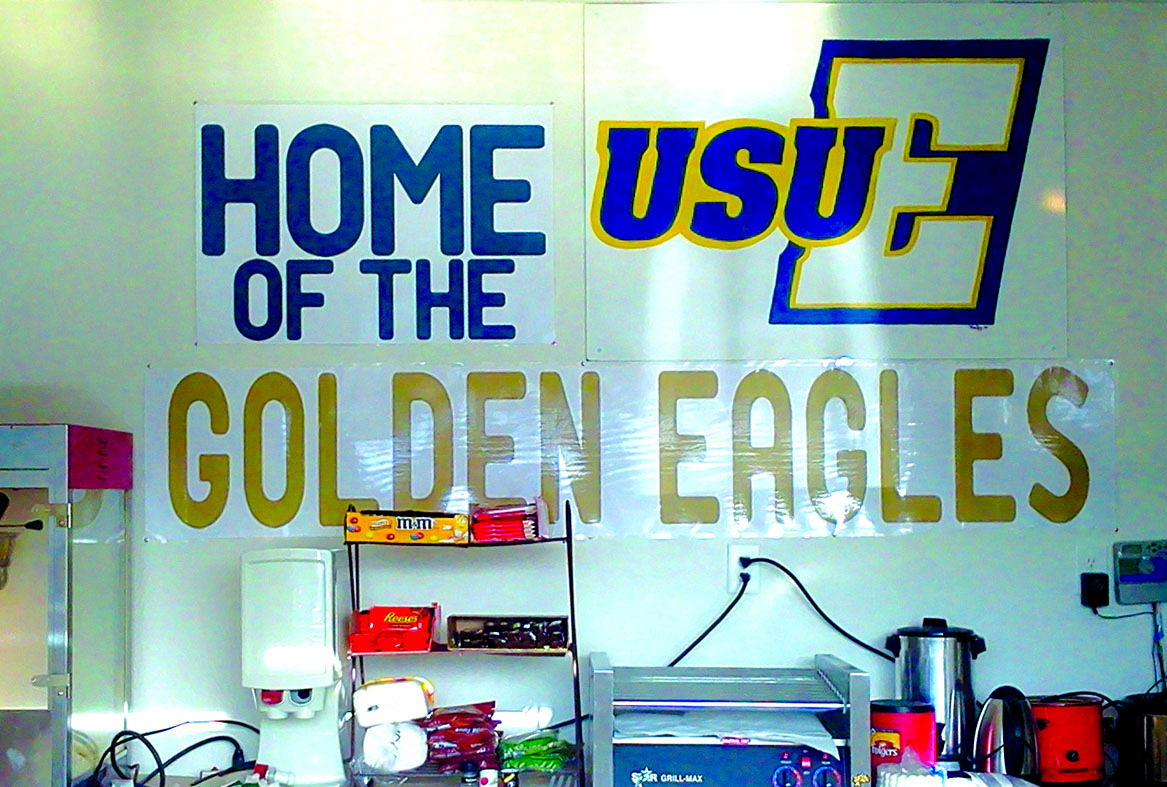 New, improved concession’s stand – USU Eastern Eagle