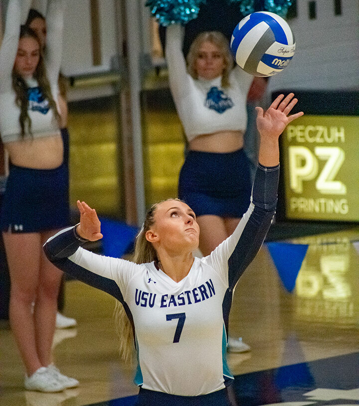 USUE’s women’s volleyball pummels the competition – USU Eastern Eagle